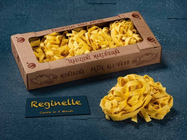 Reginelle: un taglio di pasta regale - Pasta di Montagna